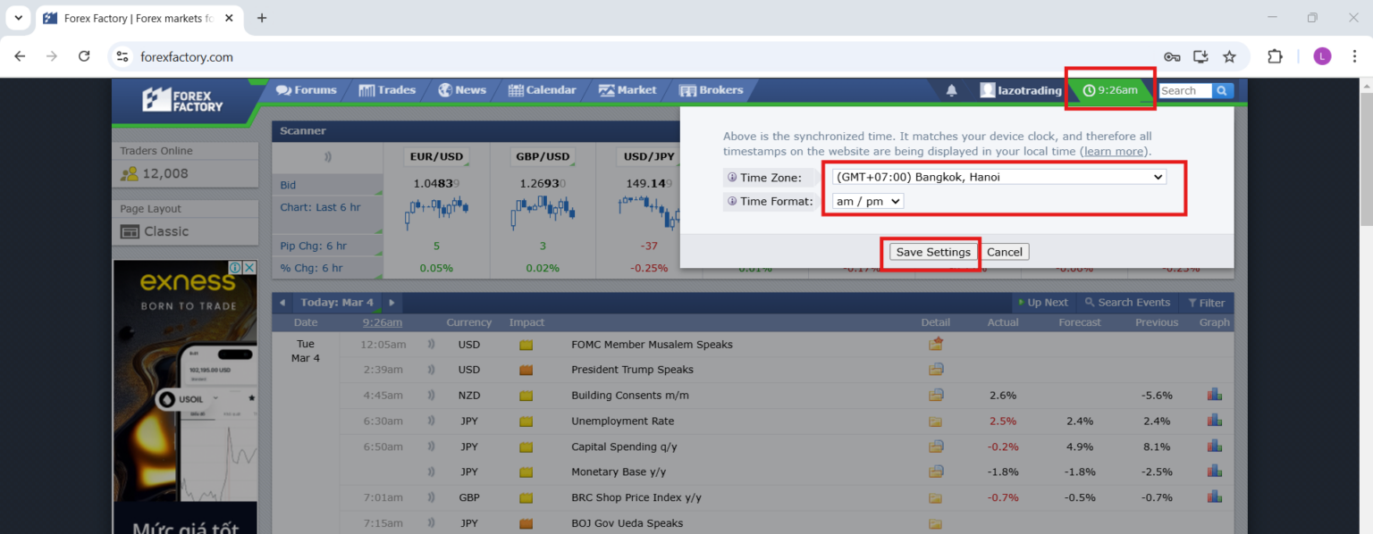 ForexFactory là gì? Cách sử dụng Forex Factory hiệu quả
