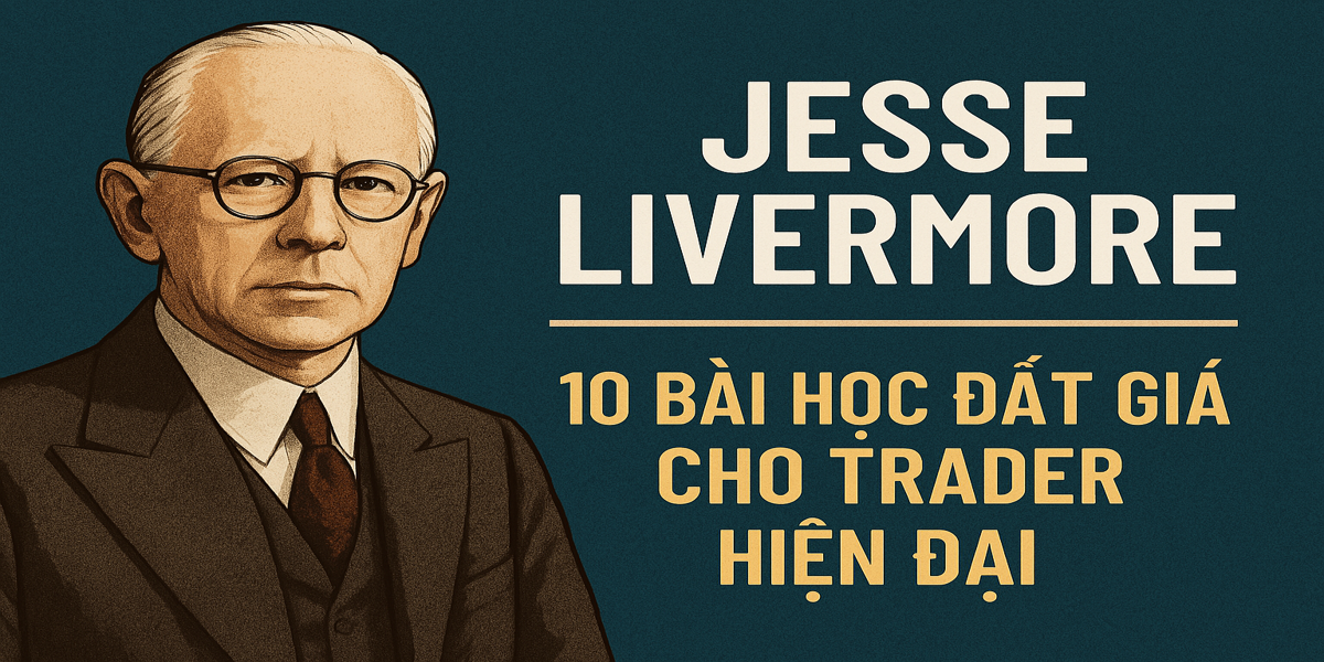 Jesse Livermore và 10 Bài Học Giao Dịch Trader Nên Biết